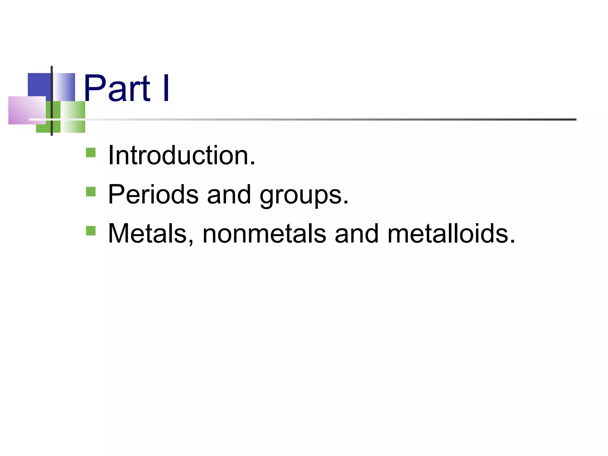 modern periodic table | PPT