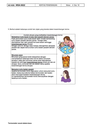 Kertas Penerangan Modul 2 Muatan Haba Tentu Sains Am 2 Diploma ...