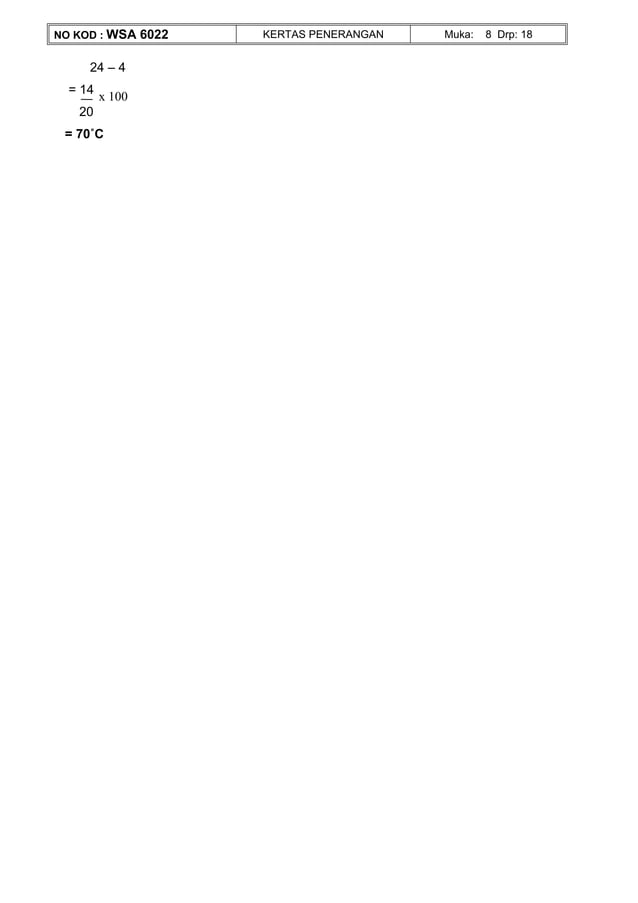 Kertas Penerangan Modul 2 Muatan Haba Tentu Sains Am 2 Diploma ...