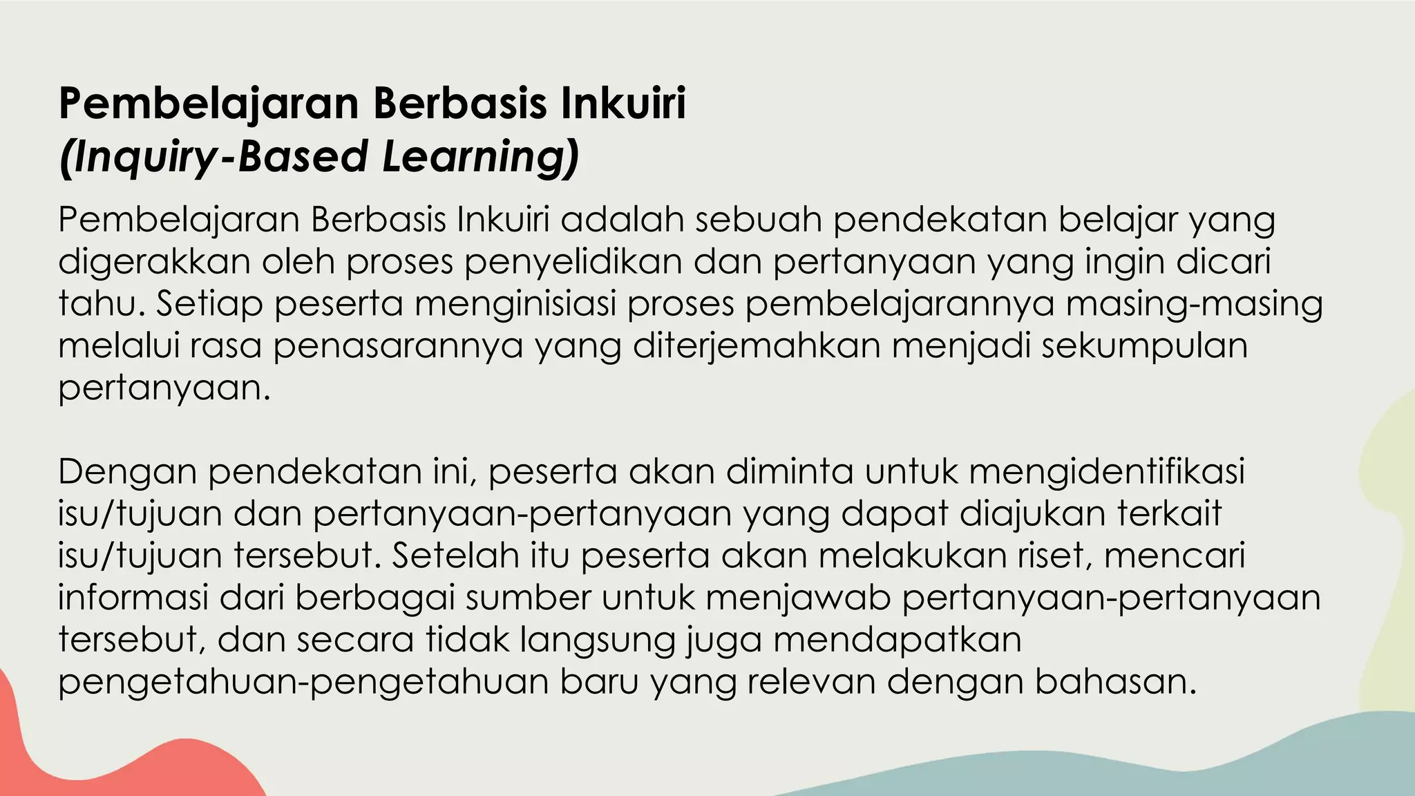 2, modul 6 pembelajaran berbasis inkuiri | PDF