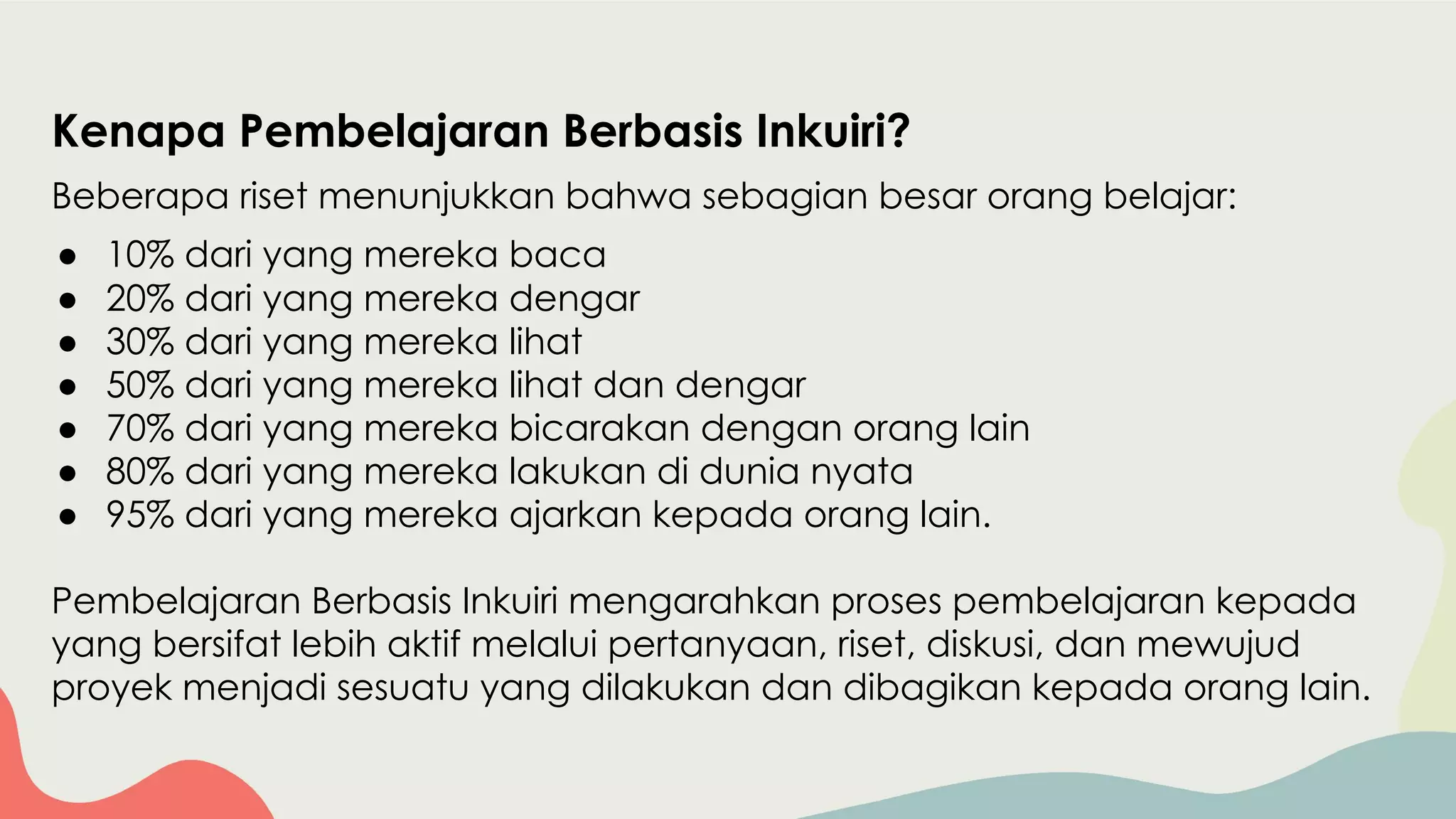 2, modul 6 pembelajaran berbasis inkuiri | PDF