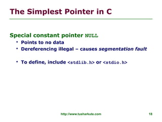 Module 02 Pointers in C | PDF