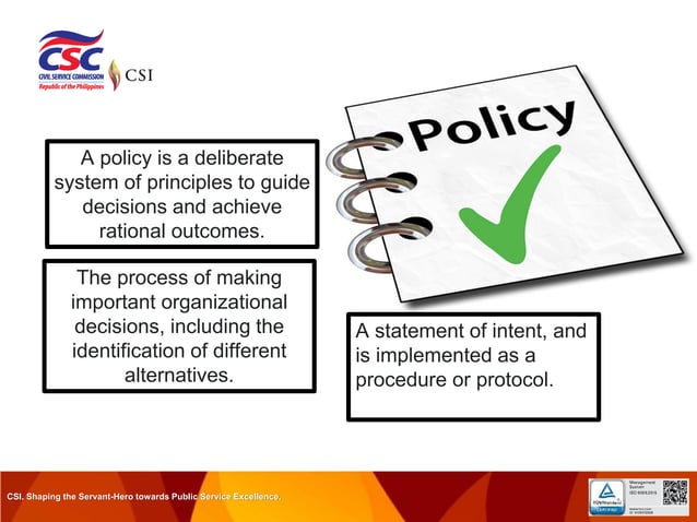 2 MODULE 1 FORMULATING VALUES POLICY GUIDELINES.pdf | Business ...