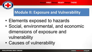 2 Module II Exposure and Vulnerability.pptx