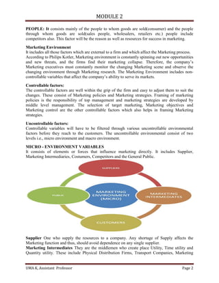 2 module Marketing Management | PDF