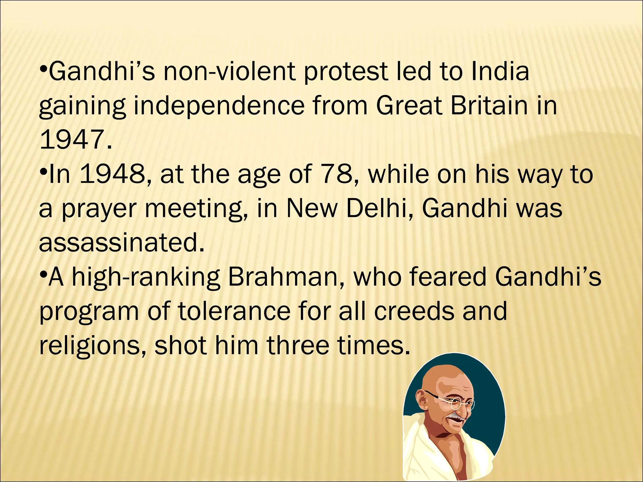 mohandas gandhi | PPT
