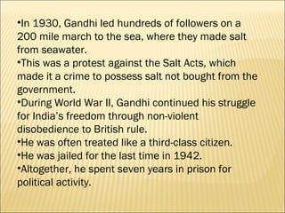 mohandas gandhi | PPT