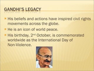 mohandas gandhi | PPT