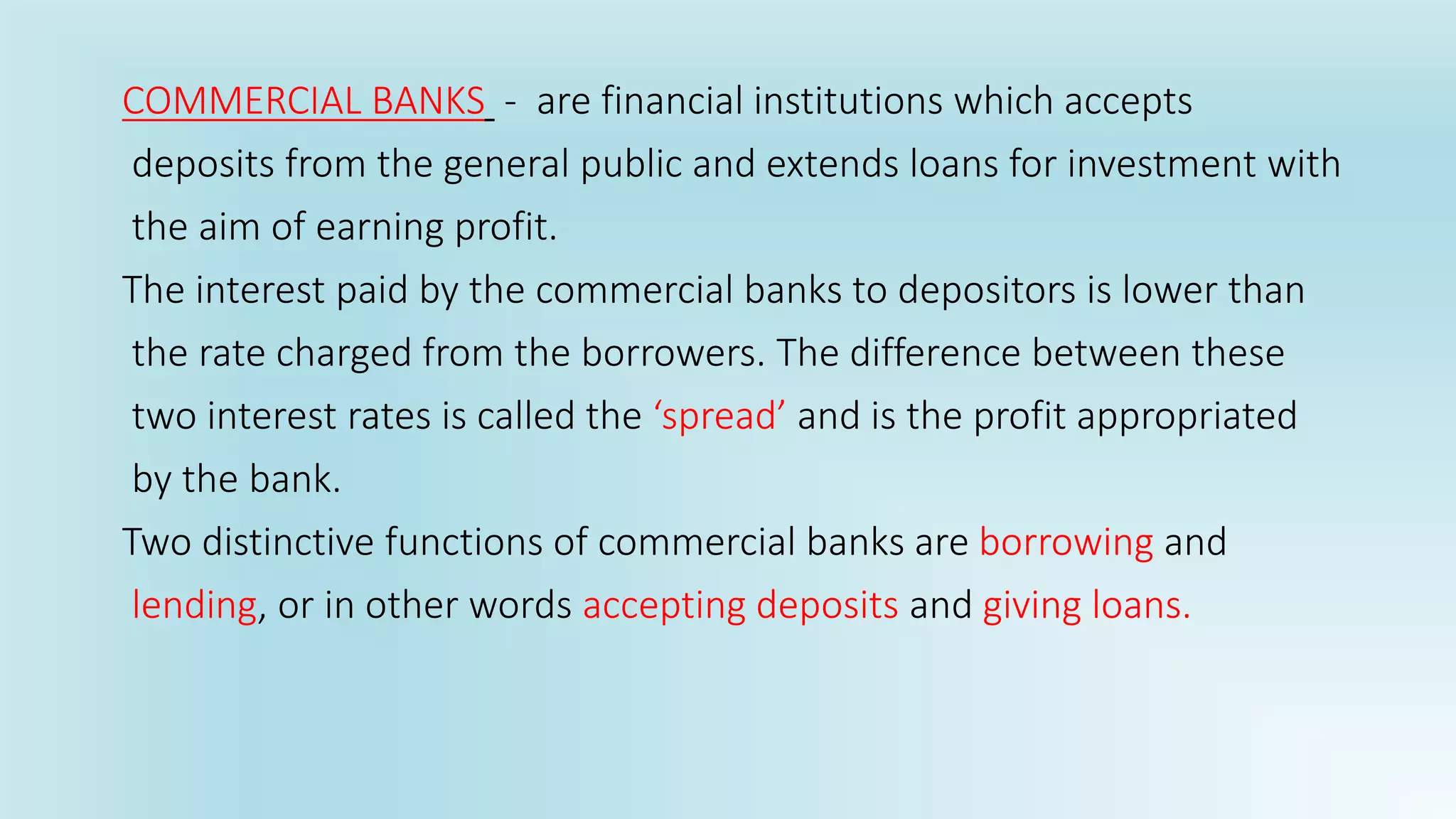 Money and Banking Class 12 | PPTX