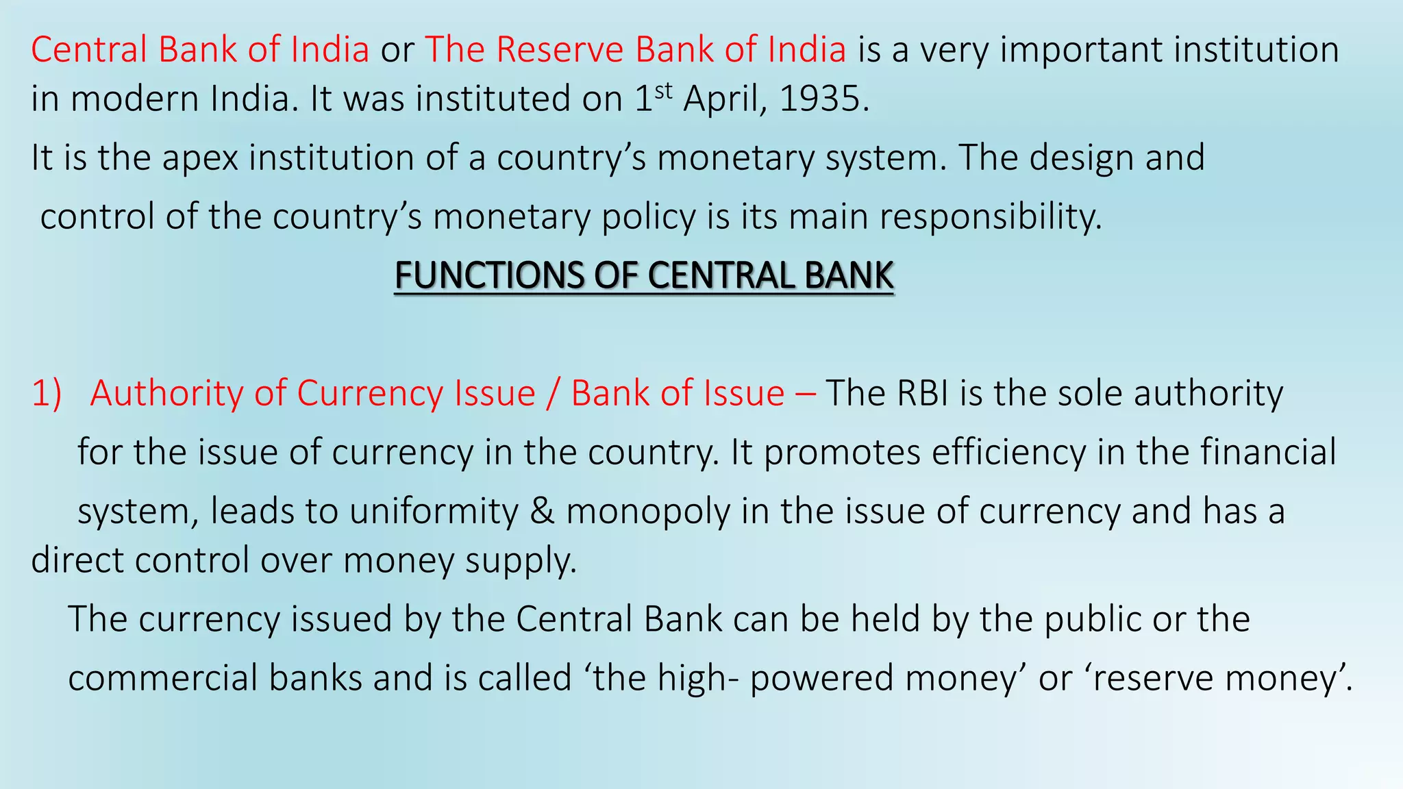 Money and Banking Class 12 | PPTX