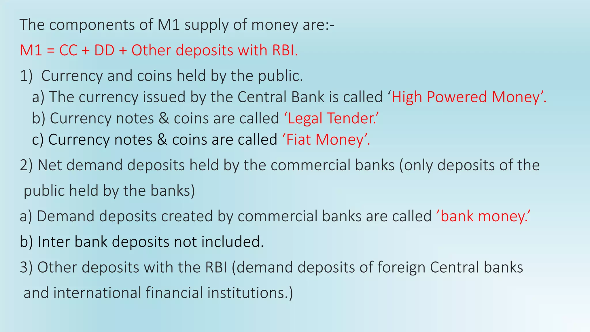 Money and Banking Class 12 | PPTX