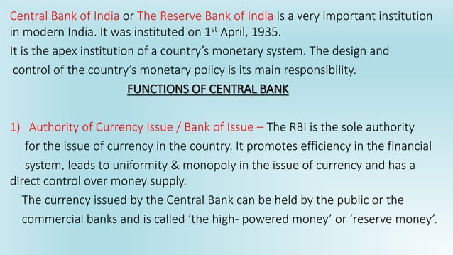 Money and Banking Class 12 | PPTX | Currencies | Economy