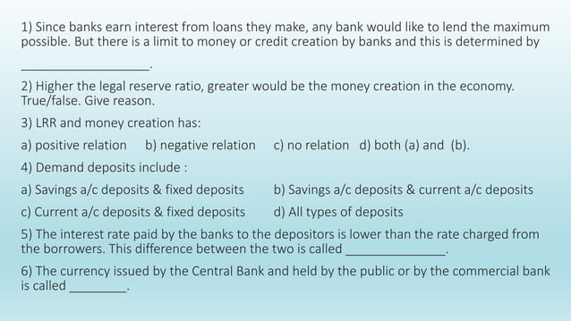 Money and Banking Class 12 | PPTX | Currencies | Economy