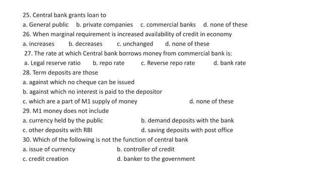Money and Banking Class 12 | PPTX | Currencies | Economy