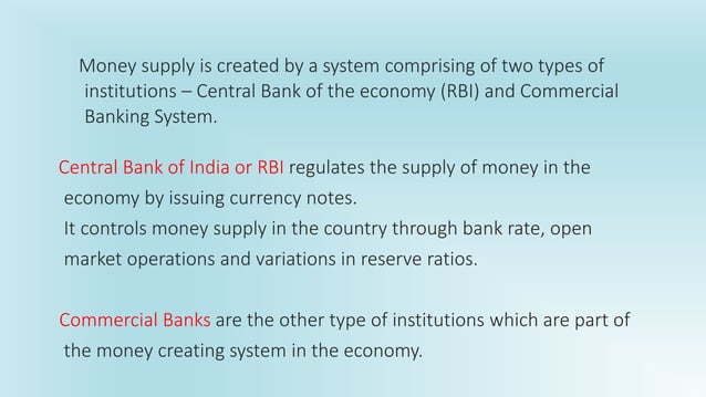 Money and Banking Class 12 | PPTX | Currencies | Economy