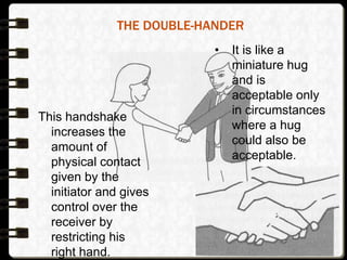 Double Handshake Body Language
