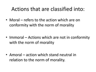 Morality in Ethics | PDF