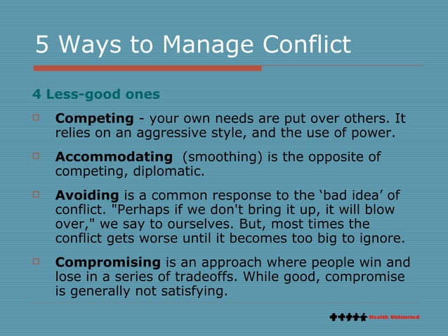 2 Leading Teams - Motivation and Conflict | PPT