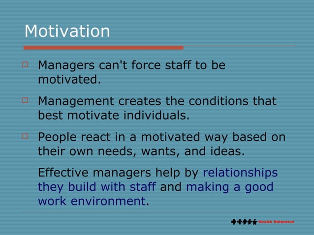 2 Leading Teams - Motivation and Conflict | PPT