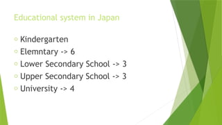 Educational system of some countries in comparison with other asian ...