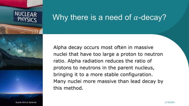 State and explain Alpha , Beta and Gamma decay | PPTX | Physics | Science