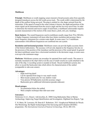 multibeam | PDF | Digital Audio | Computer Software and Applications