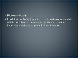 Multifocal diffuse pigmentation in oral medicine | PPT