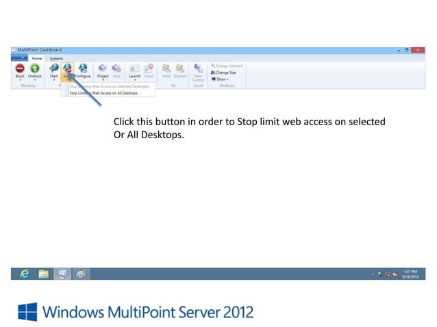 2 Multipoint Server 2012.pptx | Operating Systems | Computer Software and Applications
