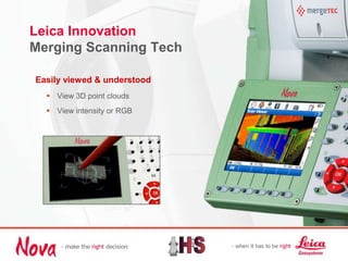 Leica Nova MS50 MultiStation | PPTX | Cameras and Camcorders | Consumer Electronics