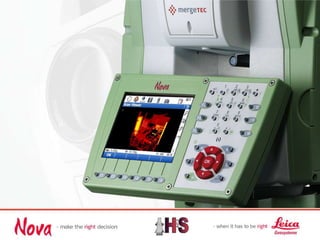 Leica Nova MS50 MultiStation | PPTX | Cameras and Camcorders | Consumer Electronics