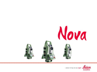 Leica Nova MS50 MultiStation | PPTX | Cameras and Camcorders | Consumer Electronics