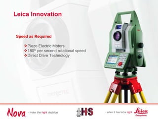 Leica Nova MS50 MultiStation | PPTX | Cameras and Camcorders | Consumer Electronics