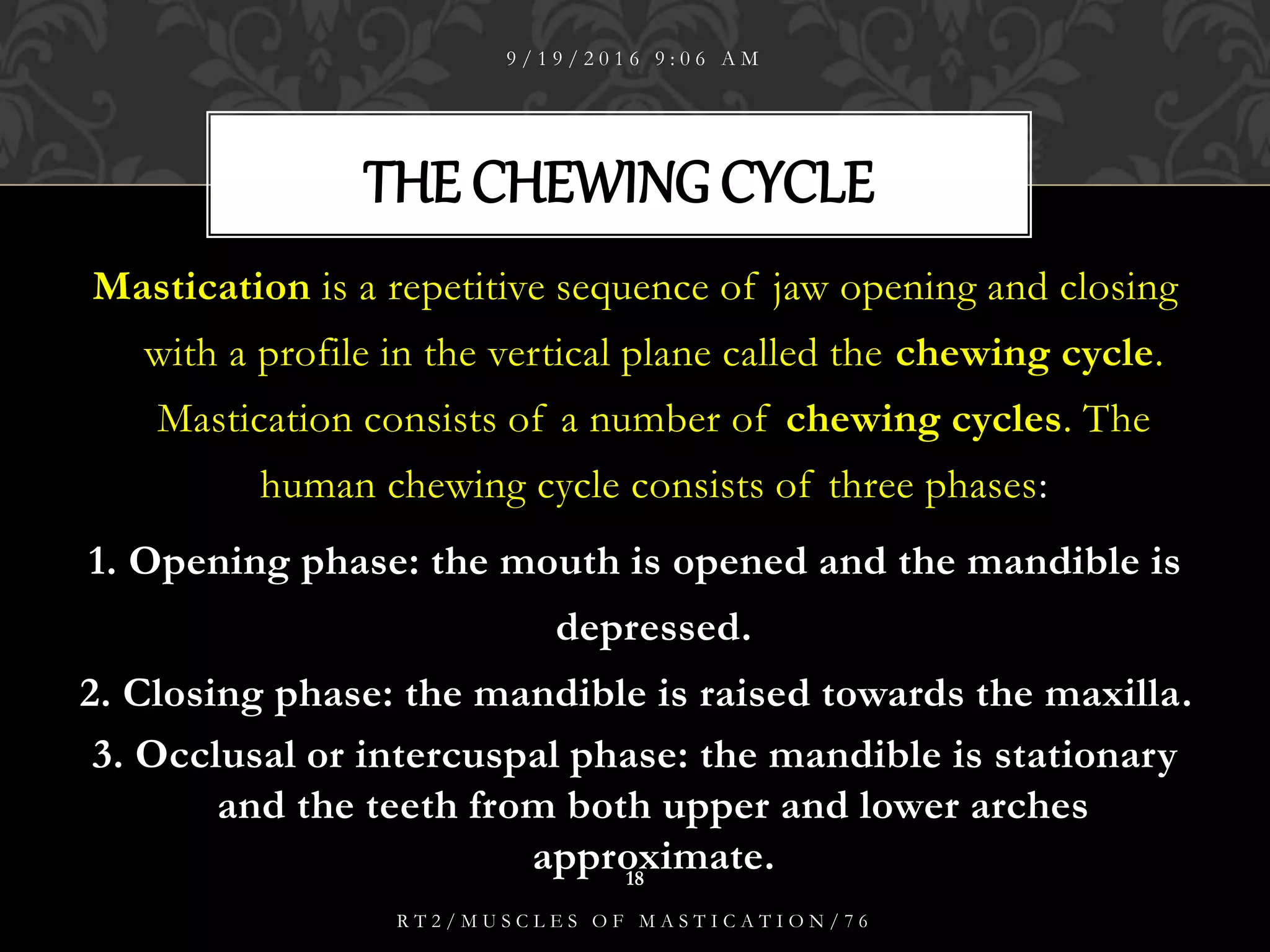 2 muscles of mastication rt(76) Dr. RAHUL TIWARI | PPTX | Death, Injury ...