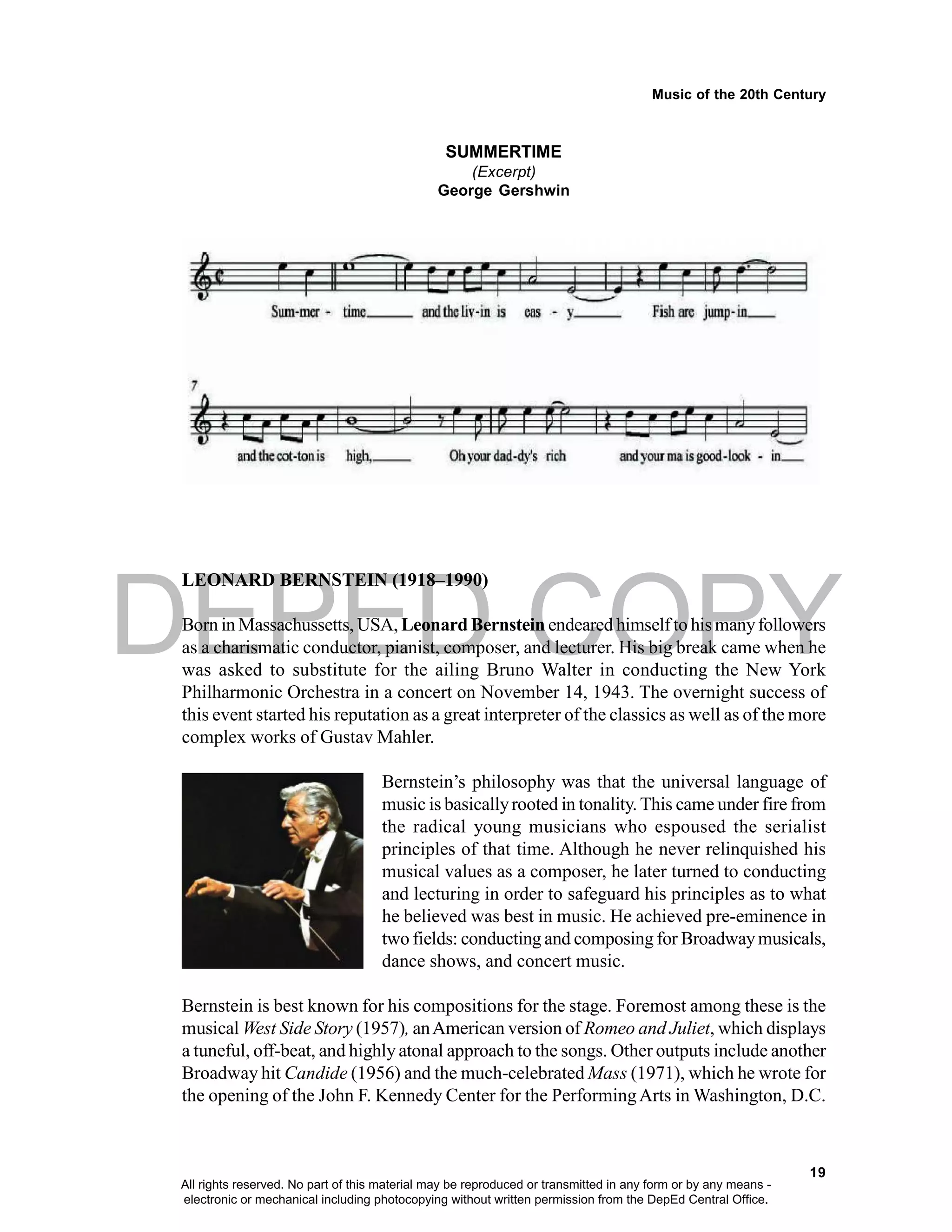 MAPEH MUSIC GRADE 10 LEARNER'S MODULE QTR 1 | PDF