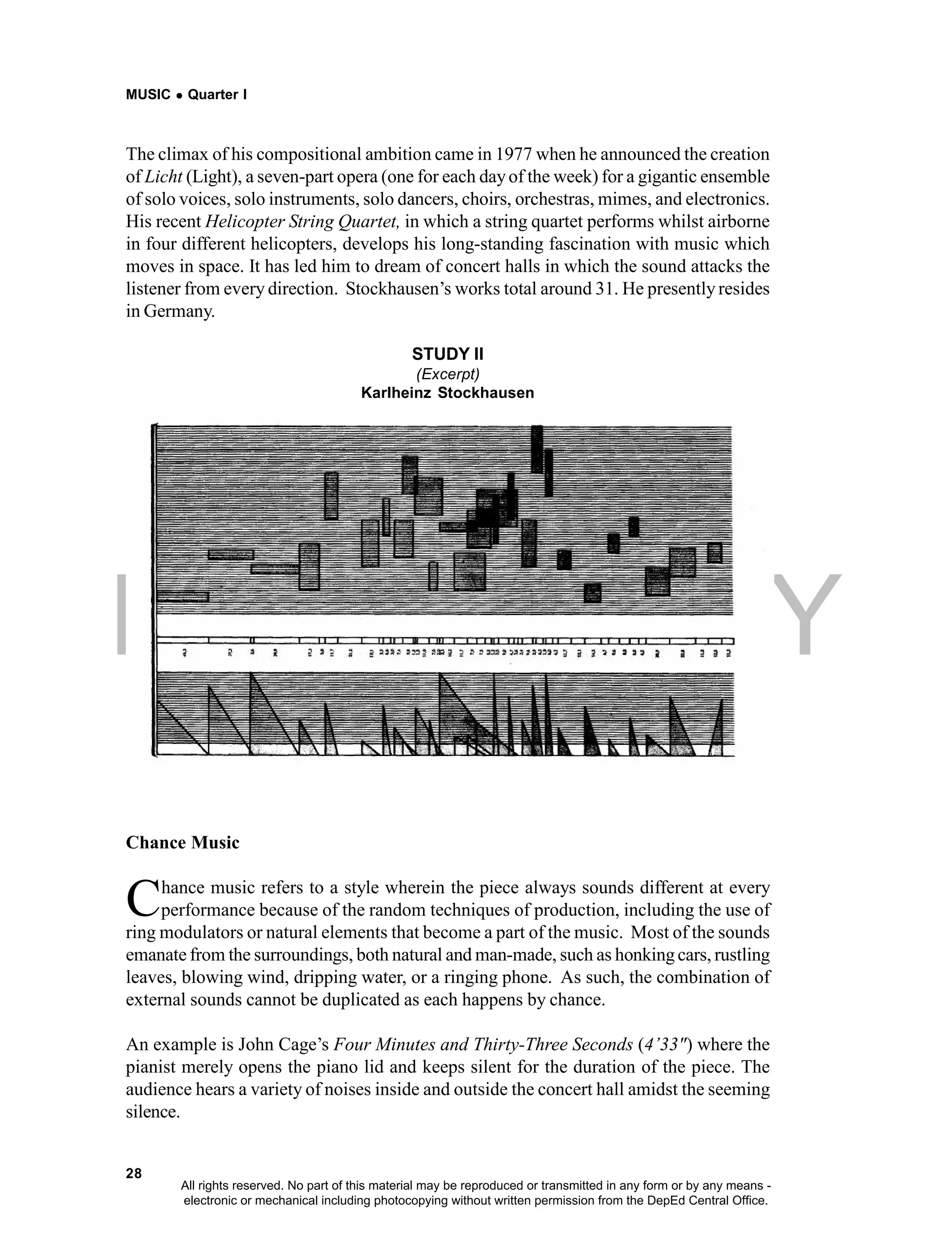 MAPEH MUSIC GRADE 10 LEARNER'S MODULE QTR 1 | PDF