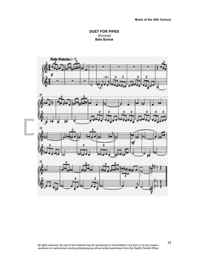 MAPEH MUSIC GRADE 10 LEARNER'S MODULE QTR 1 | PDF