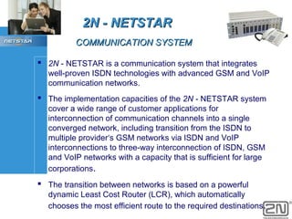 2n netstarsalesandtechnical1603 | PPT