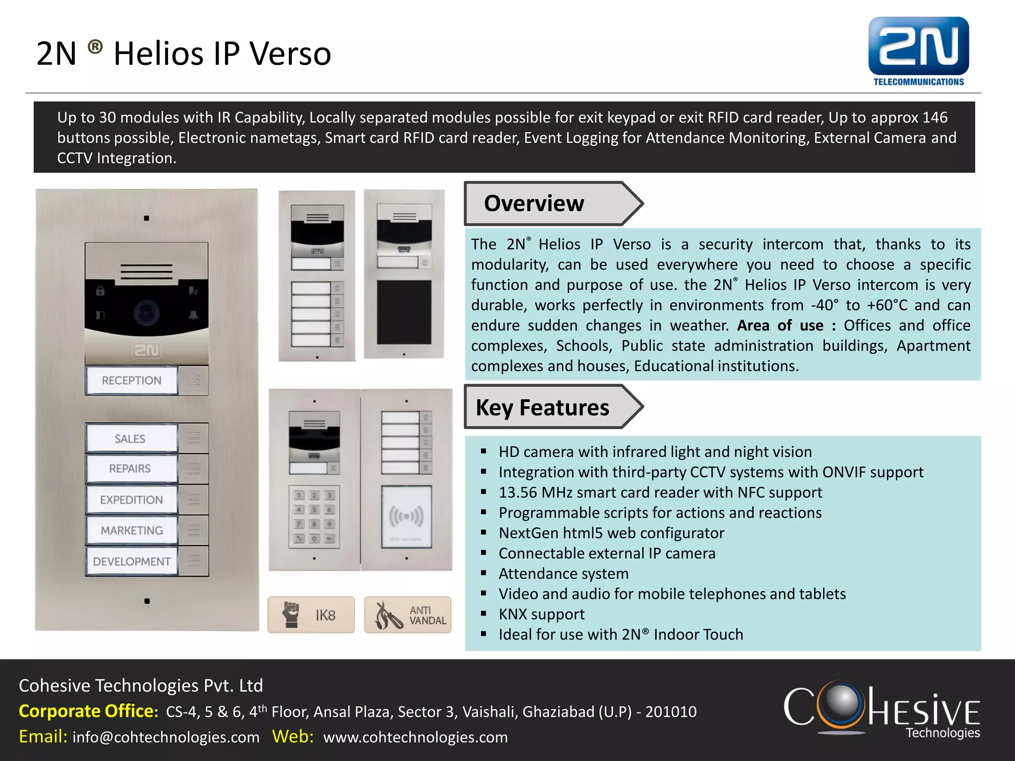 IP Intercoms & Paging System - 2N | PDF