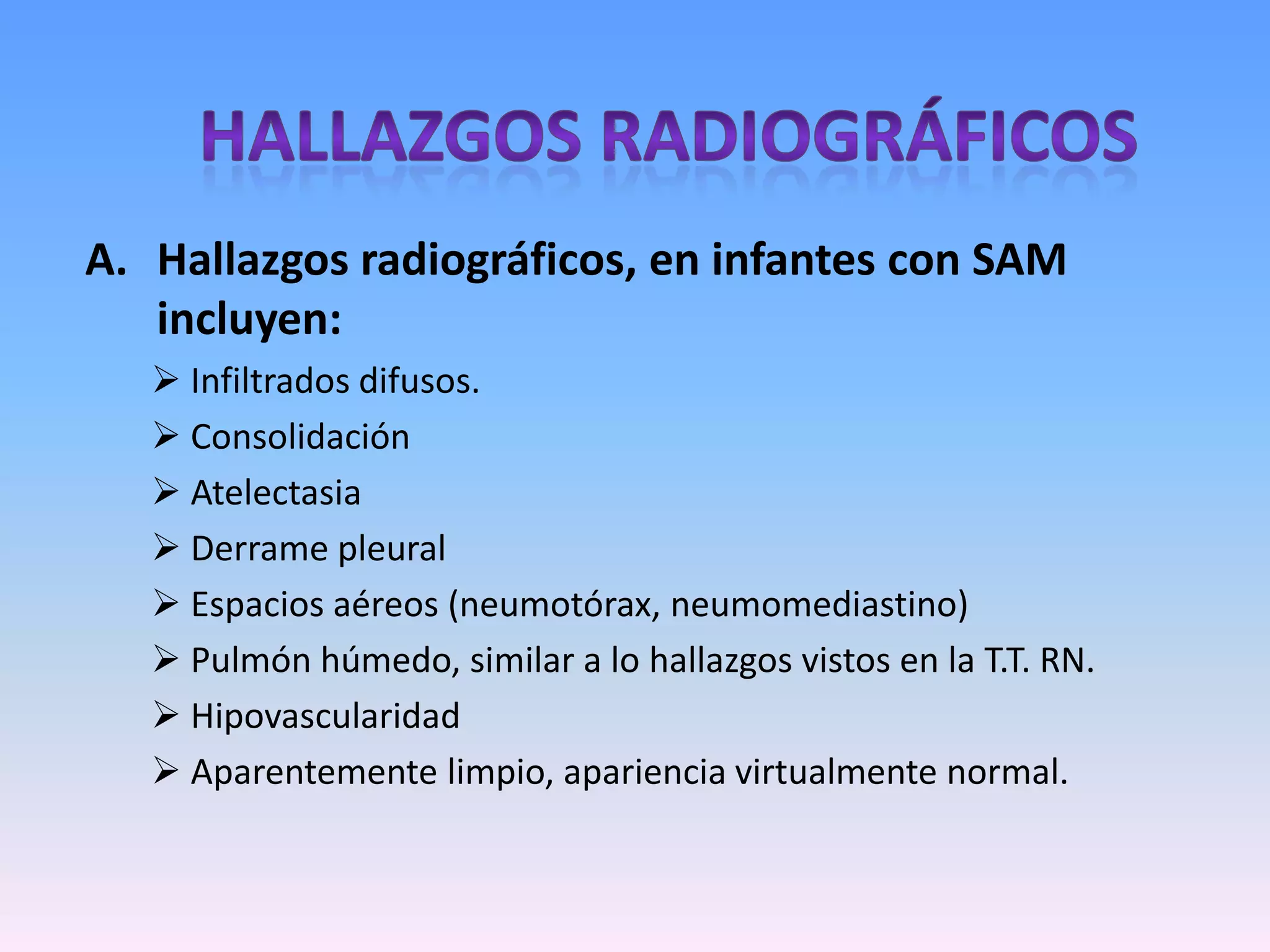 Sindrome De Aspiracion Meconial | PPTX
