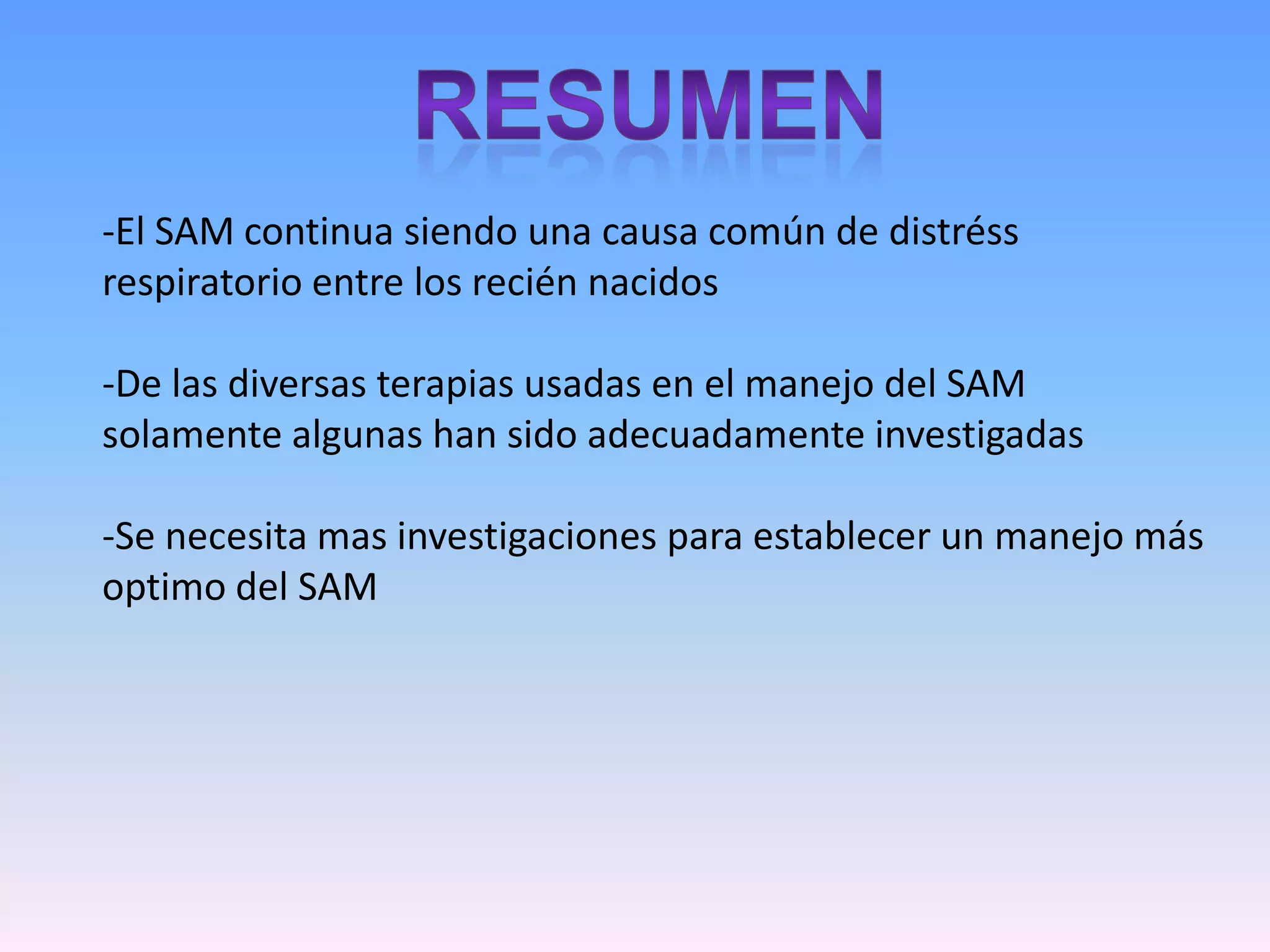 Sindrome De Aspiracion Meconial | PPTX