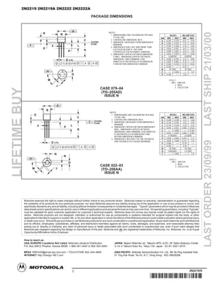 2 n2222a motorola | PDF | Physics | Science