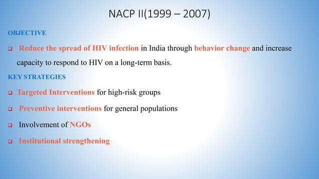 national aids control program phase IV | PPTX