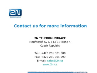 2N Corporate Presentation | PPS