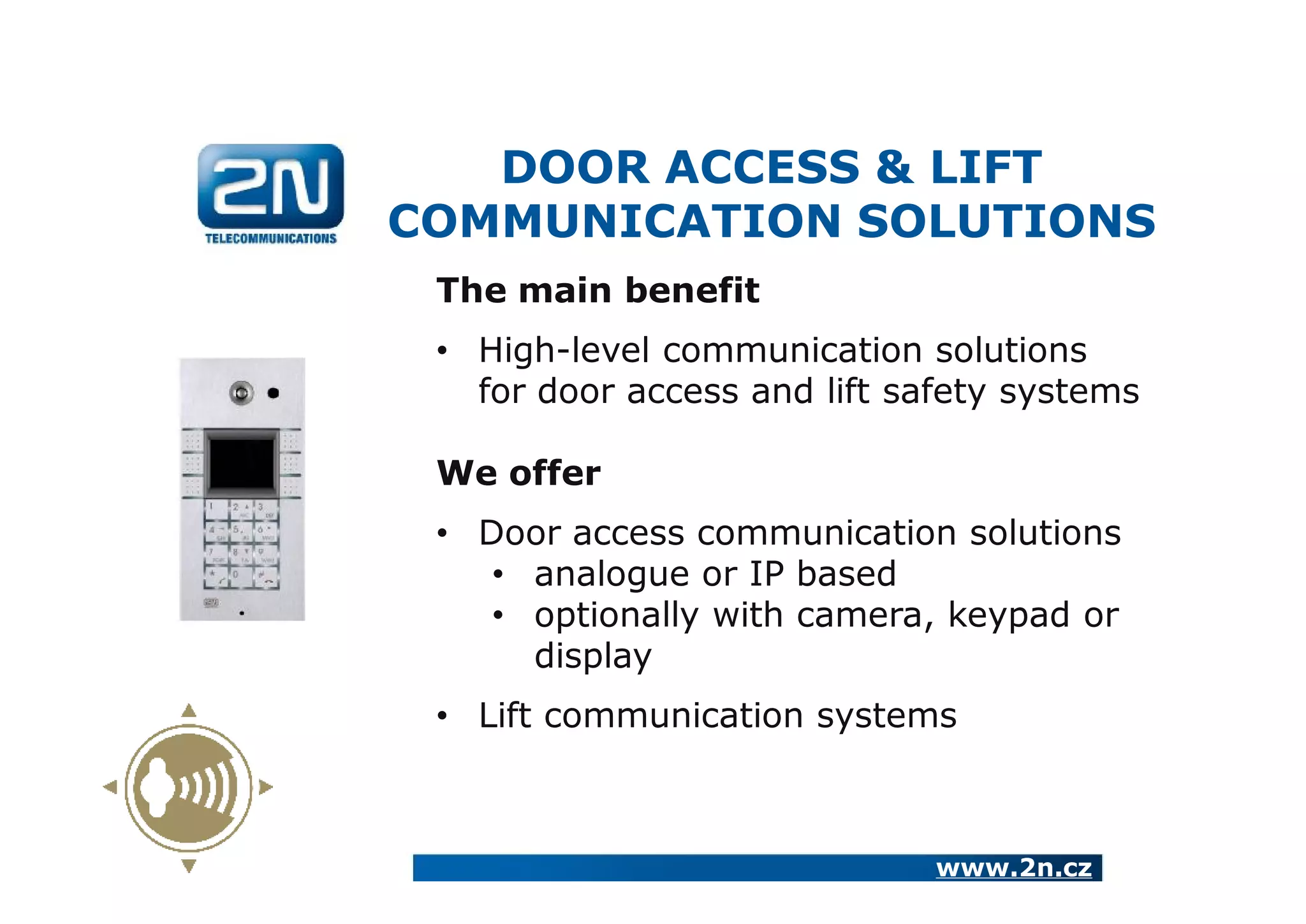 2N Corporate Presentation EN | PDF