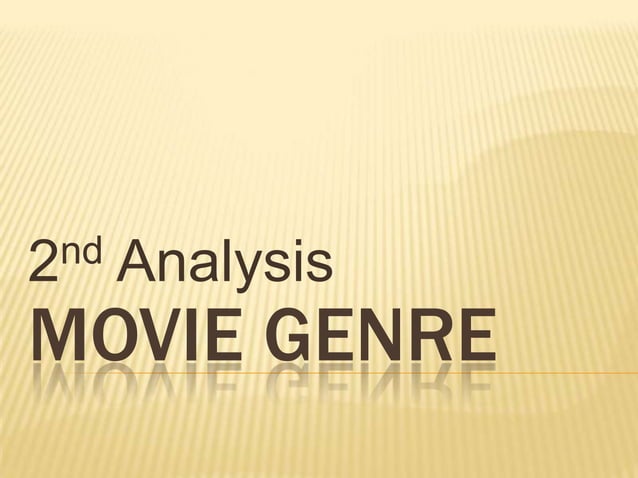 Movie Genre | PPTX