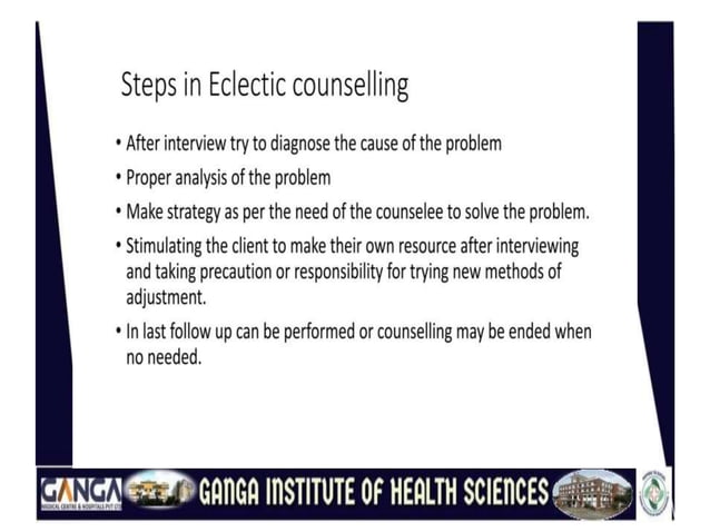 counselling definition ,types ,purpose,qualities ,nurses role | PPT