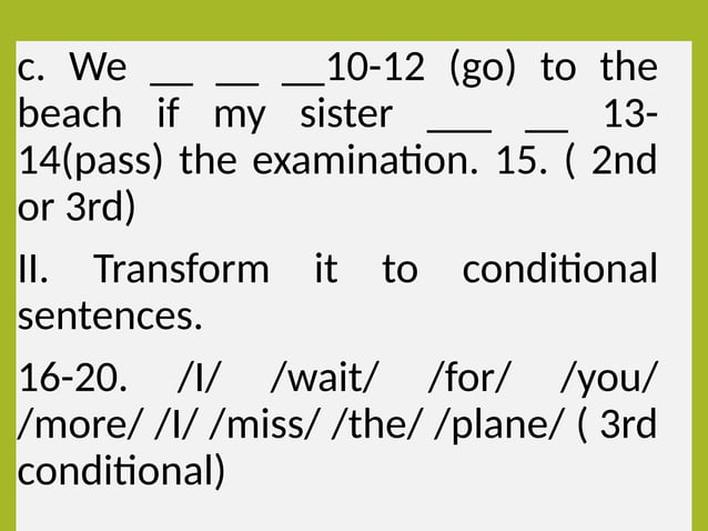 2nd -3rd conditional in English 9 Quarter 2.pptx