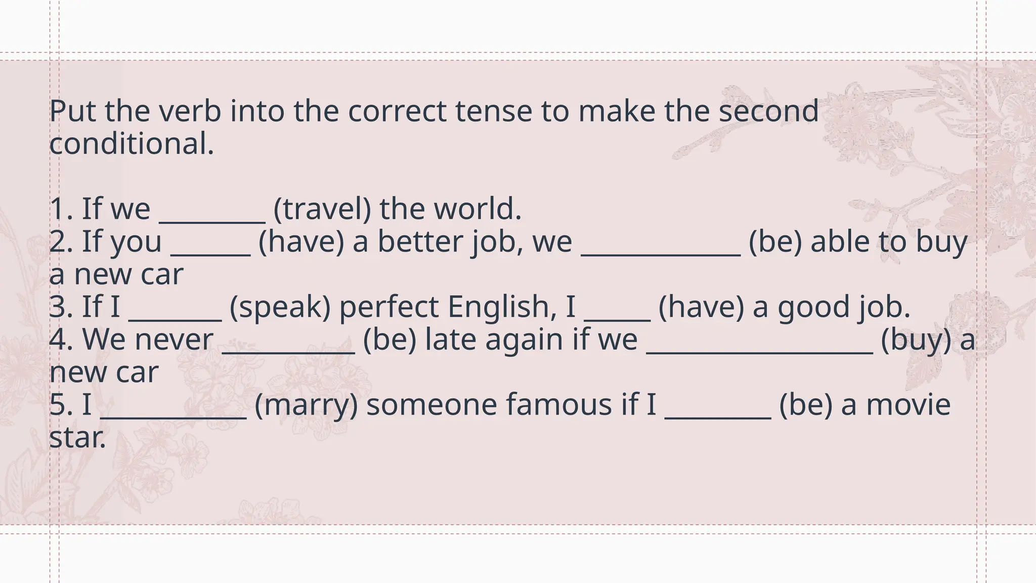 2nd-3rd Conditional second and third(Past.pptx