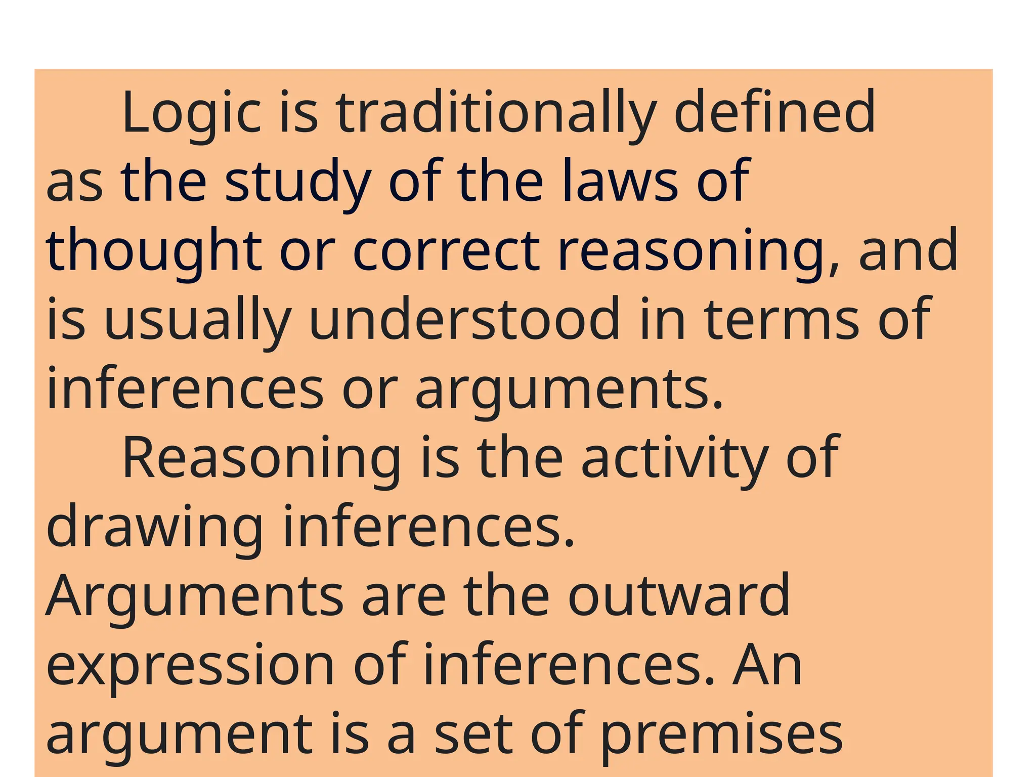 introduction to philosophy a presentation for the class | PPTX