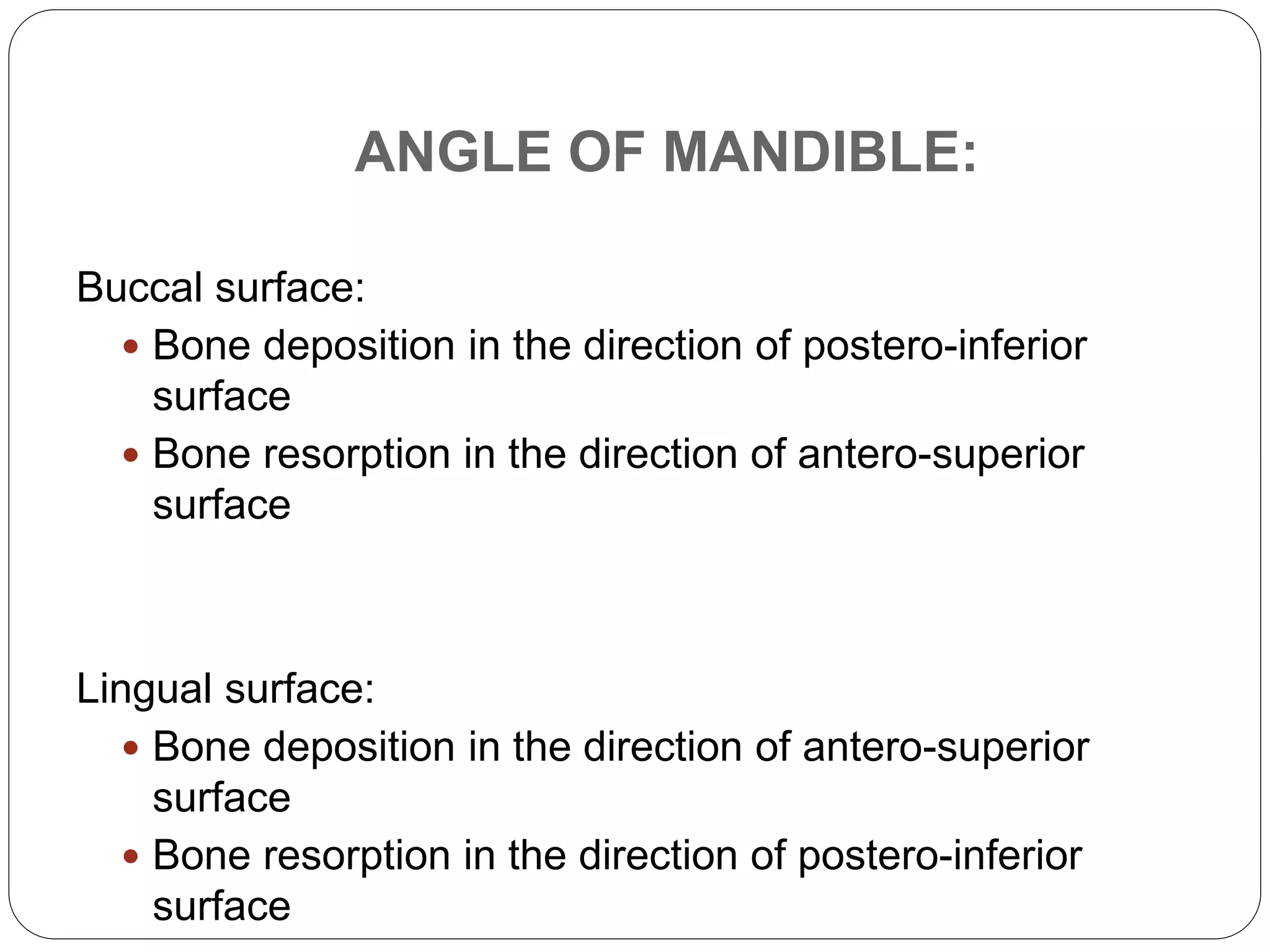 Development of mandible | PPTX